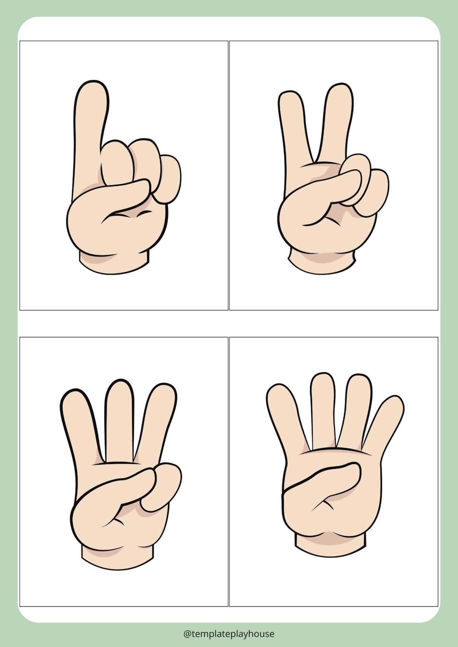 Educational Counting Bundle - Dice, Number, Counting, Tally, and Finger ...
