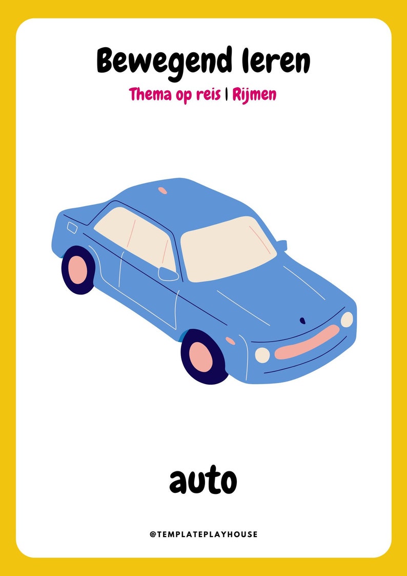 Travel Theme Rhyme Game - Interactive Learning Activity (digital ...