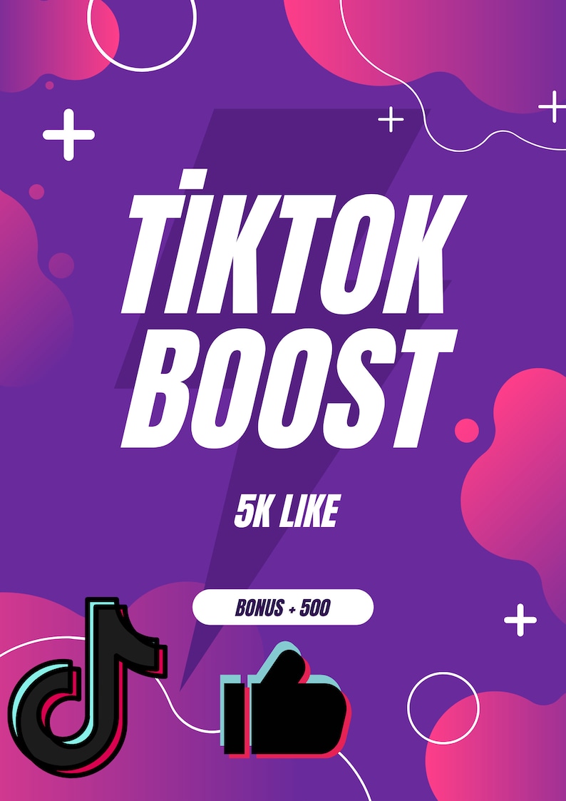 5.000 Tiktok Likes, Boost Your Tiktok, Boost Your Social Media, Fame is ...