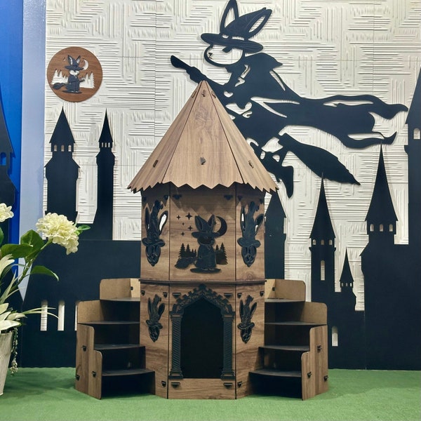 Bunny Castle - Etsy