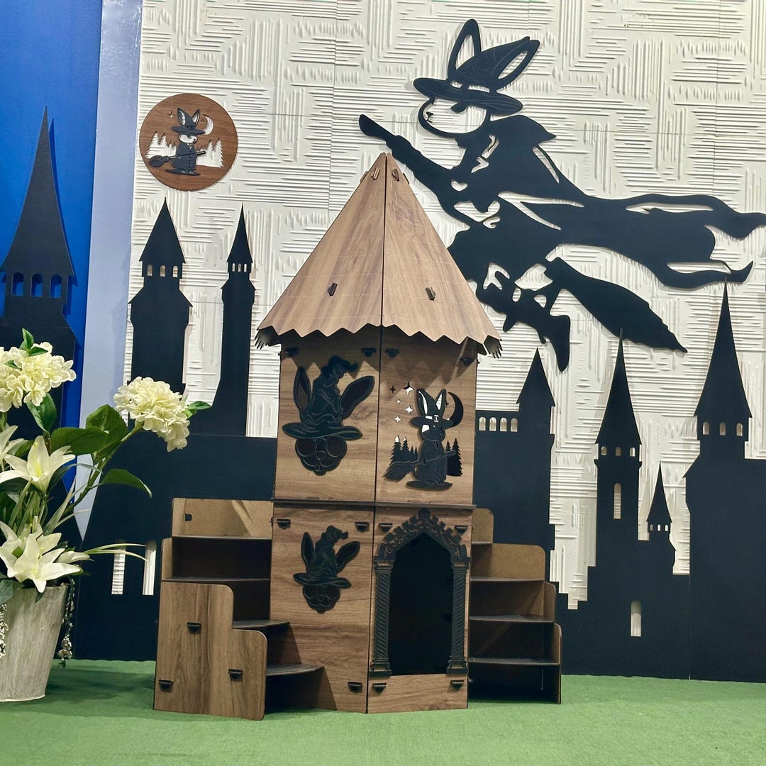 Large Enormous Guinea Pig Magical Castle: Different Beautiful Design ...