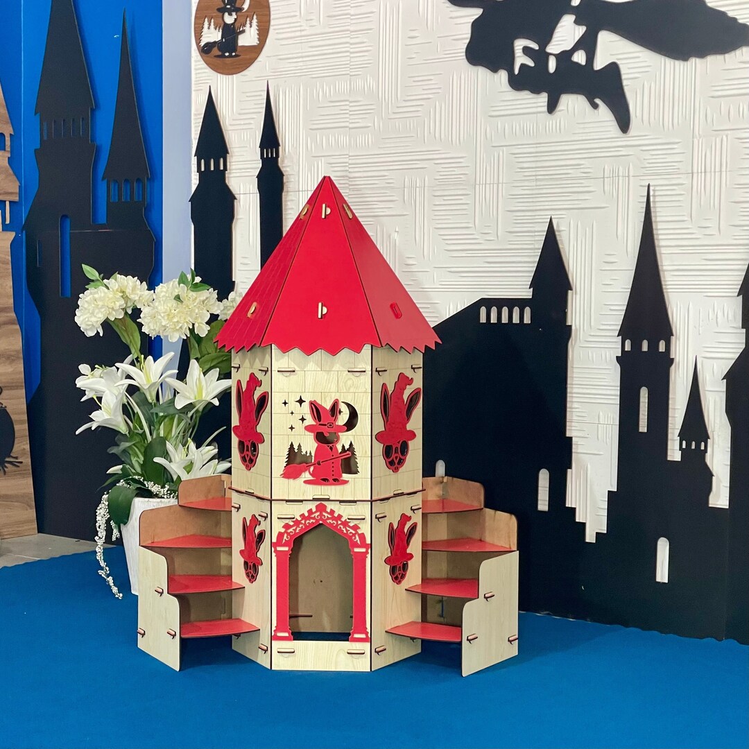 Enchanted Wizard Rabbit Tower: Gothic Bunny Castle Hideaway - Maple ...