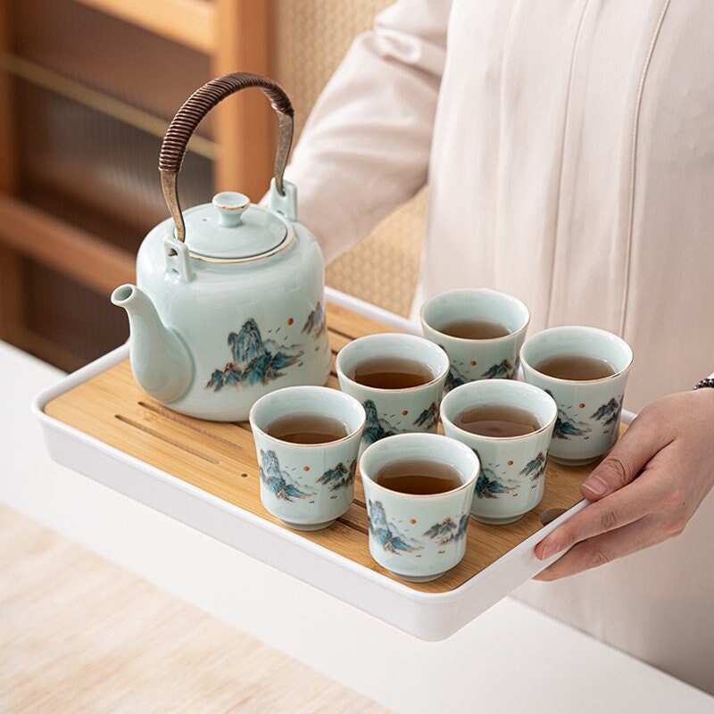 Modern Tea Set - Etsy