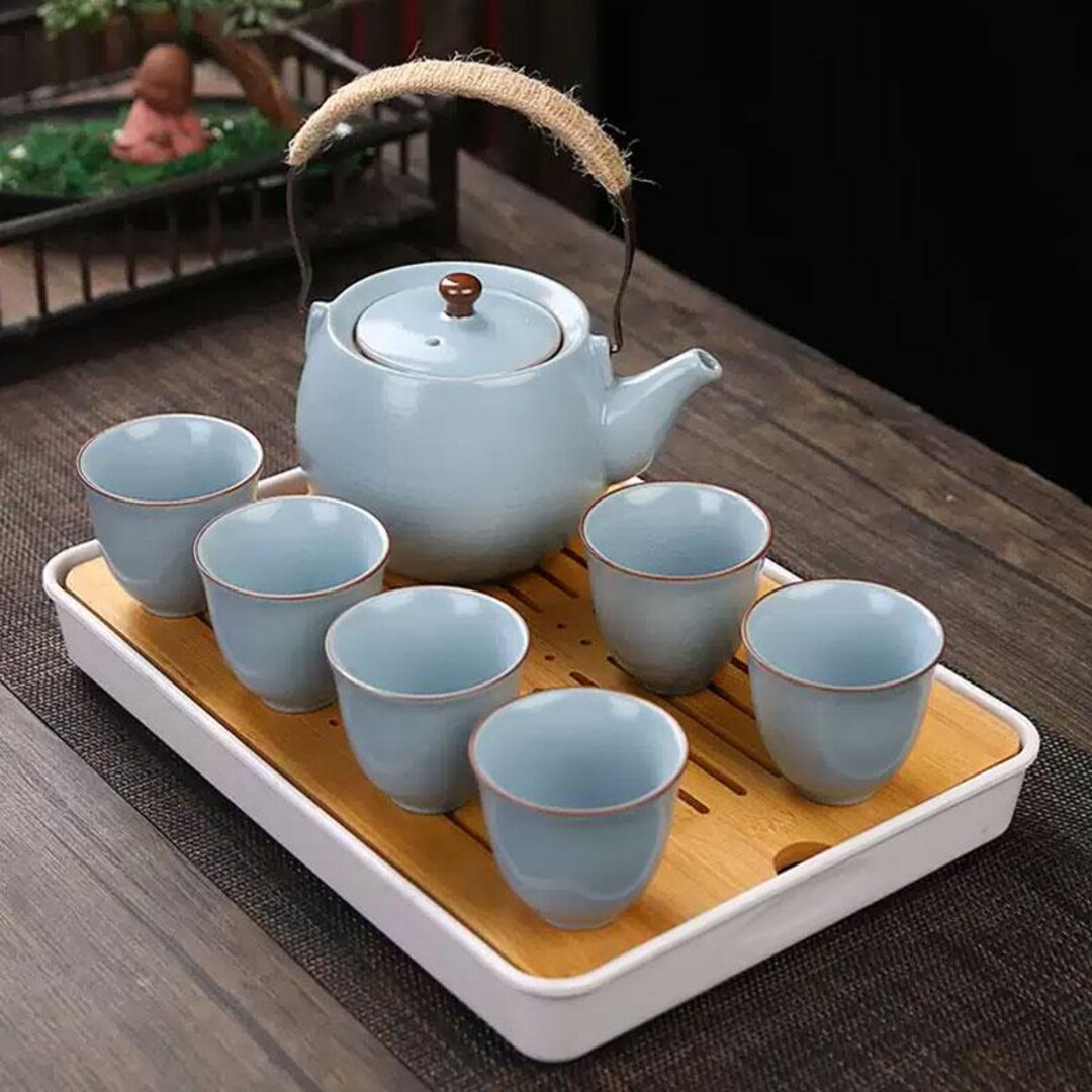 Ceramic Tea Set Ceramic Teapot Simple Tea Set Tea Party Tea Set ...