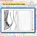 Easy Tangle Doodles, Worksheet for Everyone, Mindfulness Zentangle ...