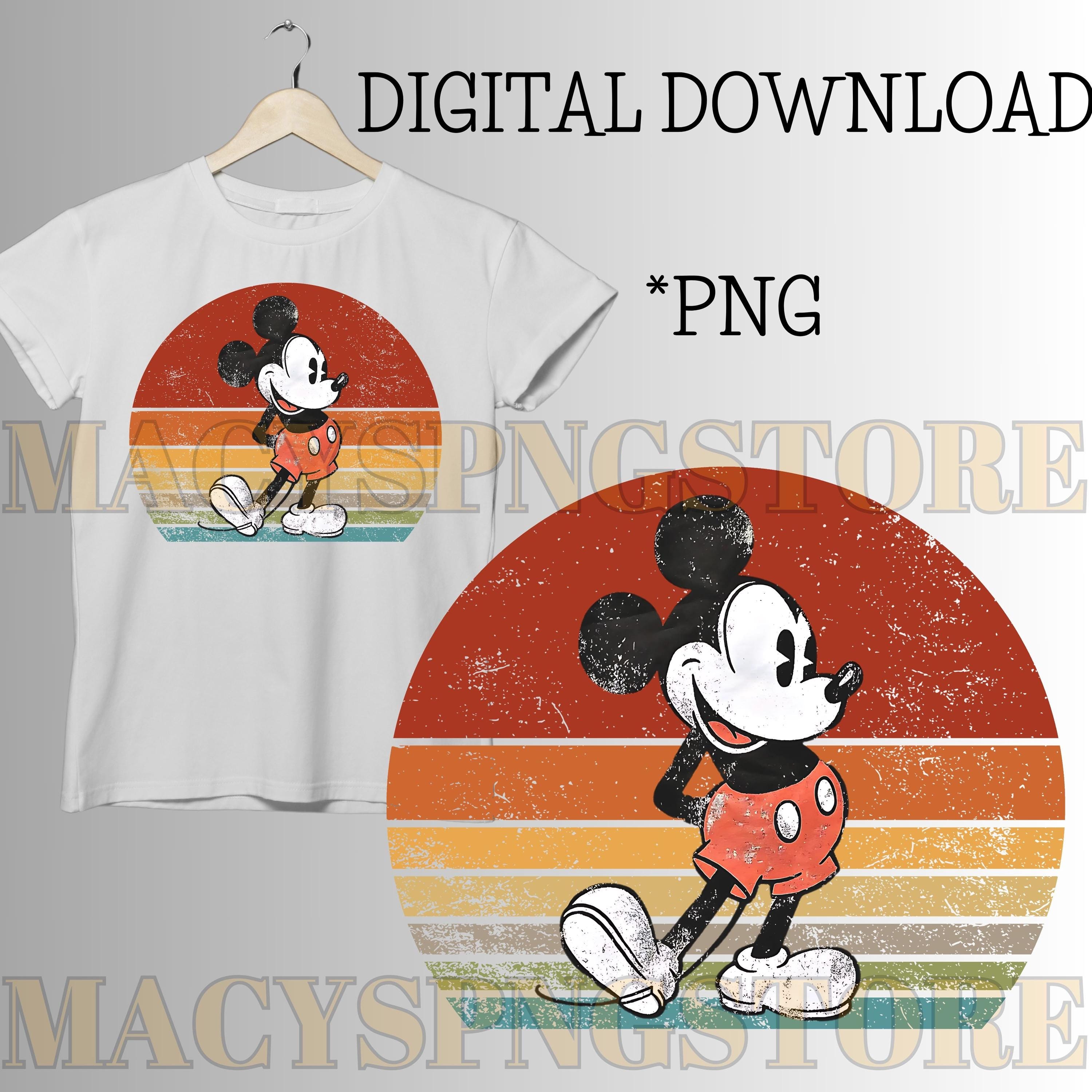 Retro PNG, Vintage Cartoon SVG, Old 1928 Mickey PNG, 1928 Cartoon ...