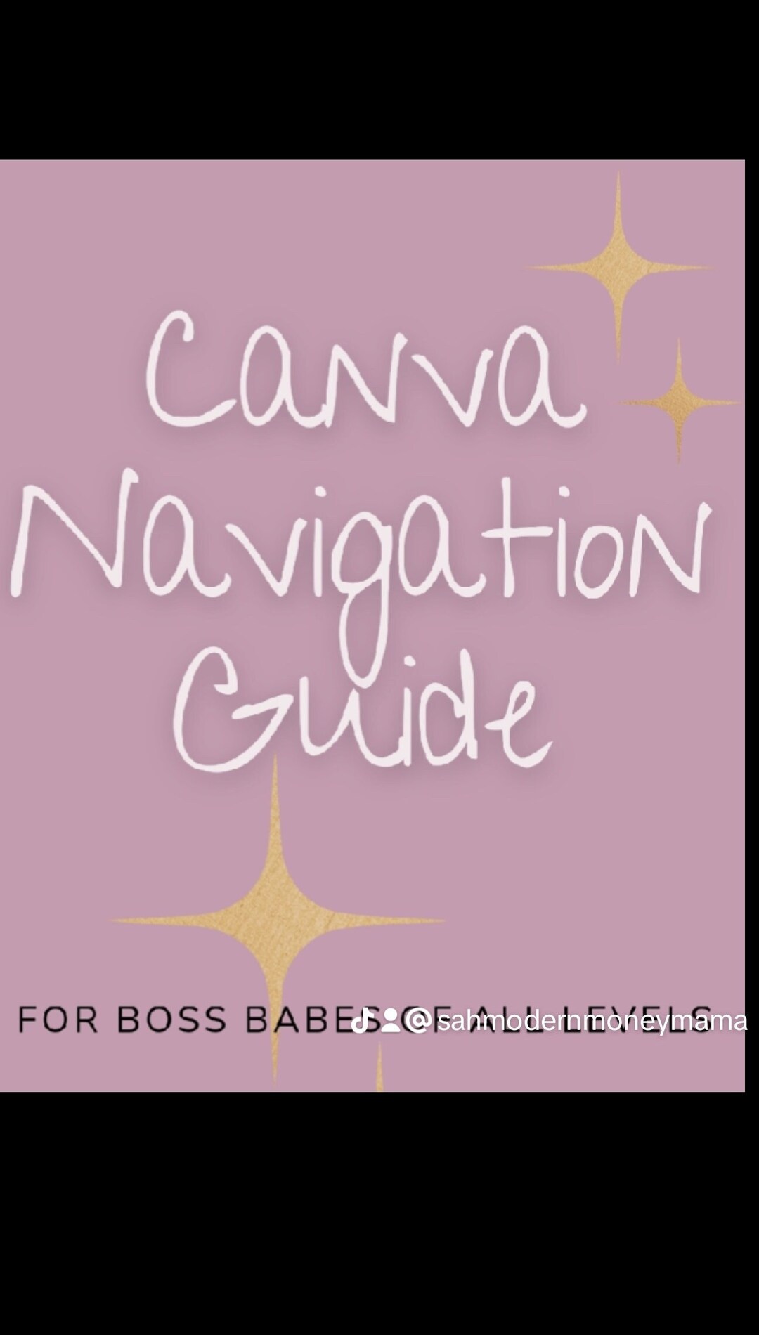 Canva Navigation Guide - Etsy