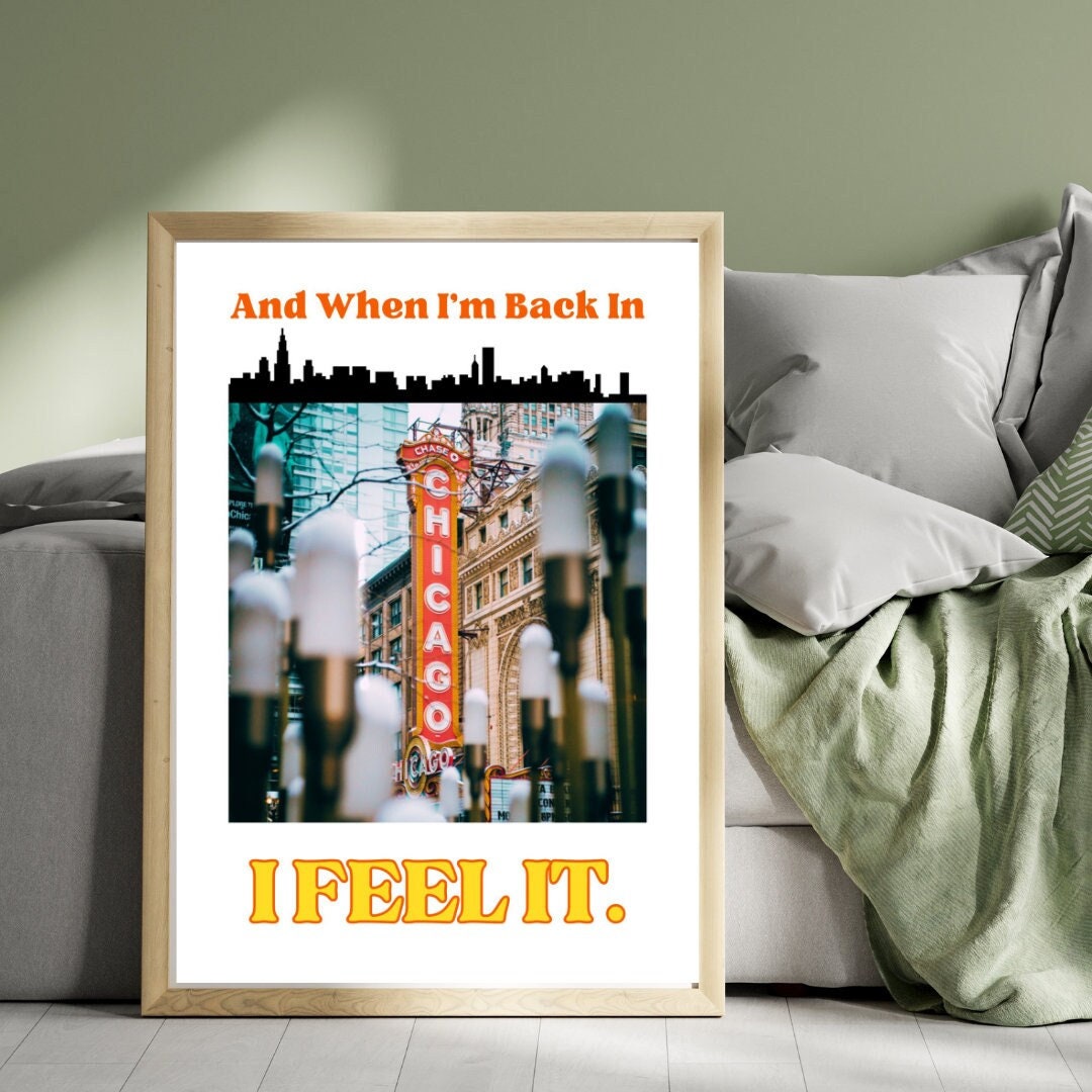 Djo 'end of Beginning' Canvas Gift for Him When Im Back in Chicago ...