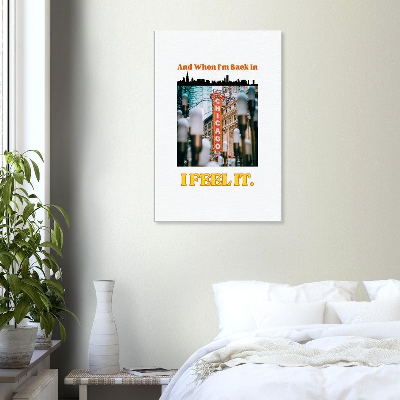 Djo 'end of Beginning' Canvas Gift for Him When Im Back in Chicago ...