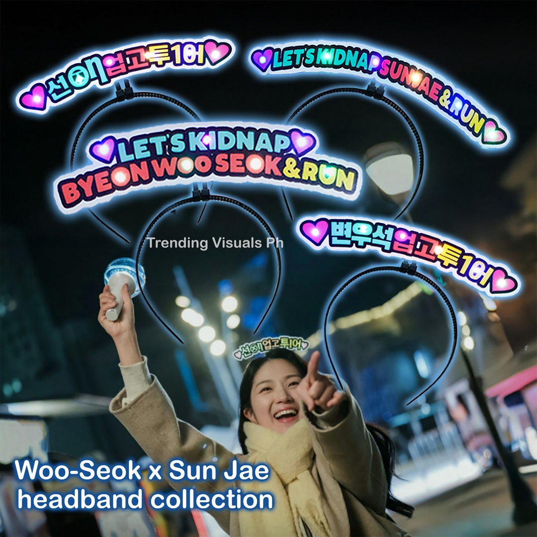 Lovely Runner Im Sol and Sun Jae LED Headband Collection for Byeon Woo ...