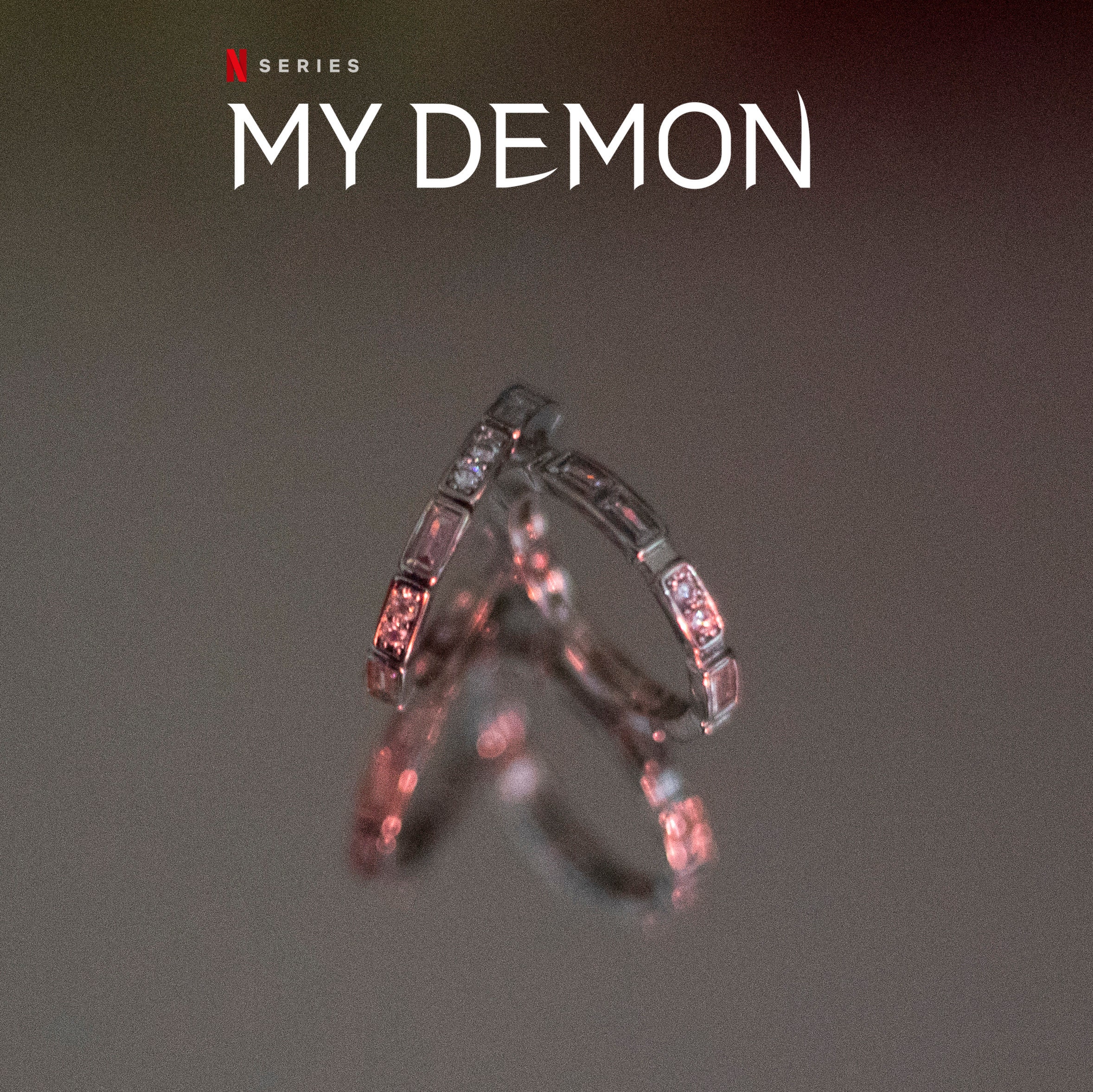 My Demon Ring Kdrama Couple Rings With Free My Demon Cross Tattoo - Etsy