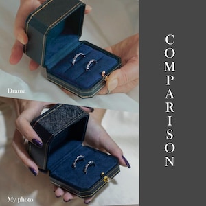 My Demon Ring Kdrama Couple Rings With Free My Demon Cross Tattoo - Etsy