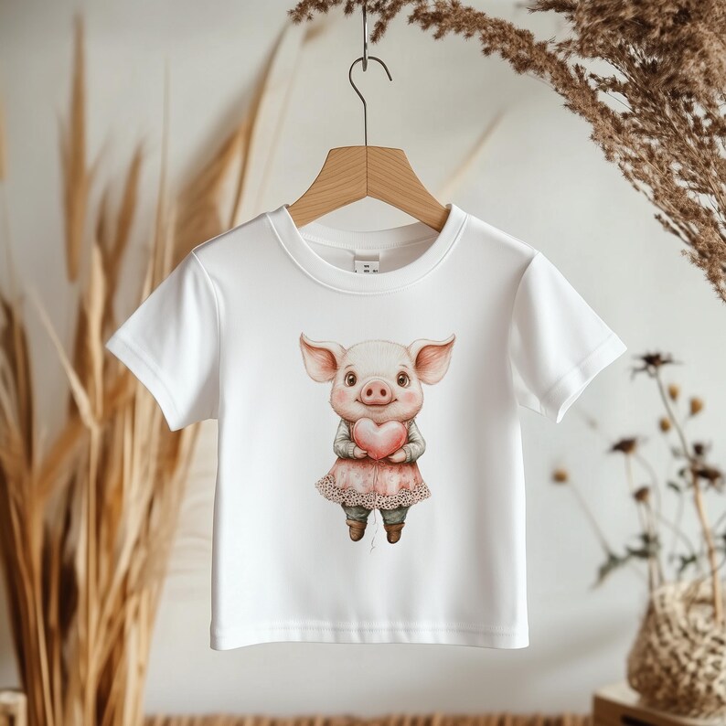 Piglet Clipart, Cute Pig Clip Art, Watercolor Piglet Png, Piglet ...