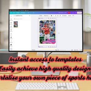 Vintage Classic Baseball Trading Card Template | 1989 Sports ...