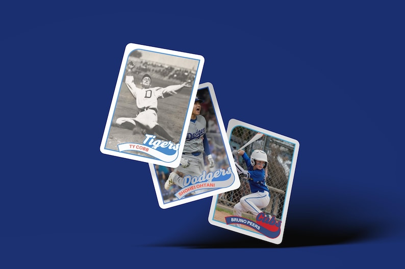 Vintage Classic Baseball Trading Card Template | 1989 Sports ...