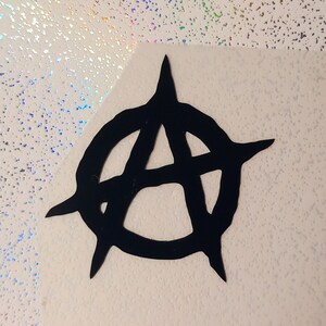 Anarchy Symbol Decal - Etsy