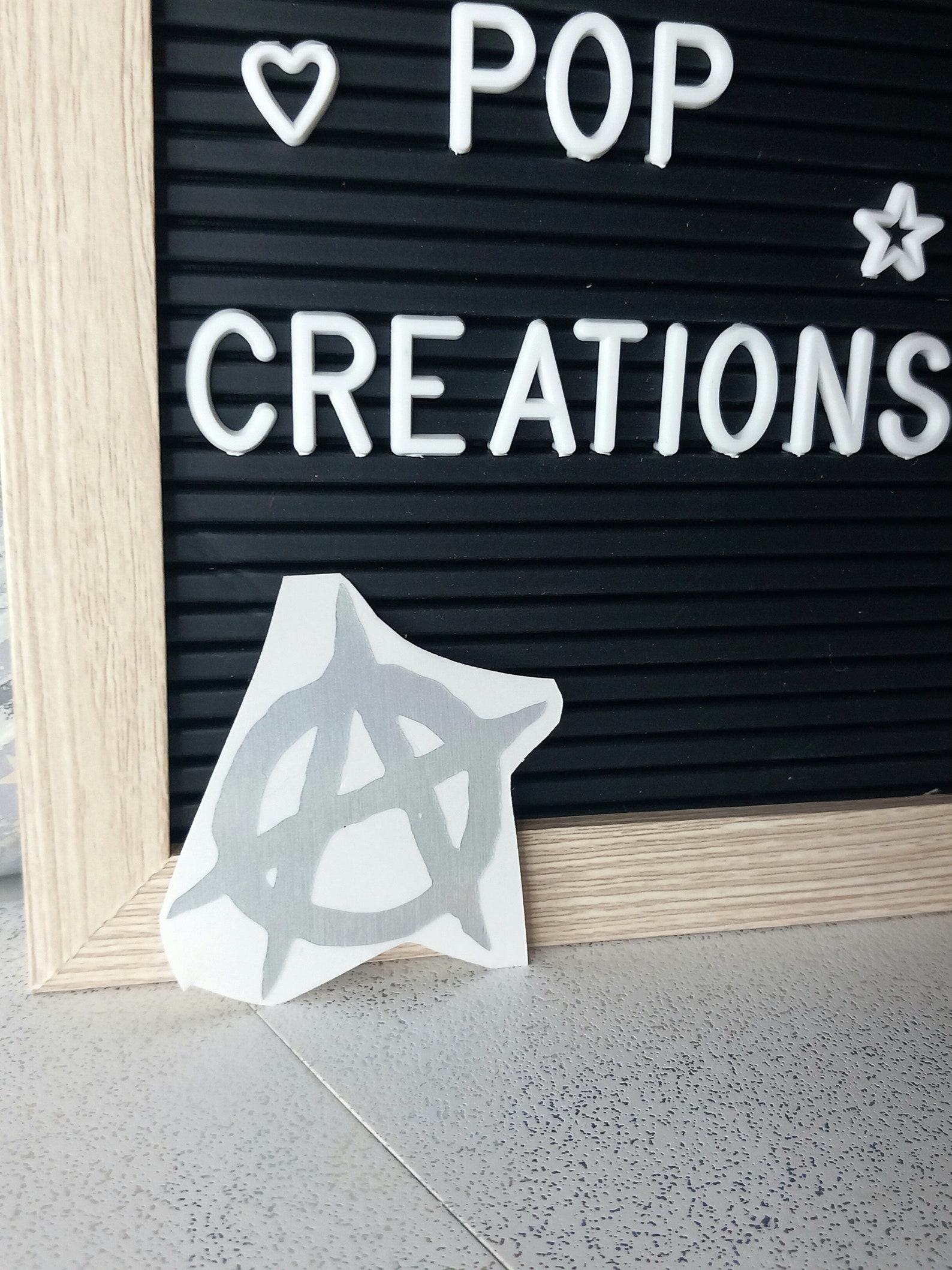 Anarchy Symbol Decal - Etsy