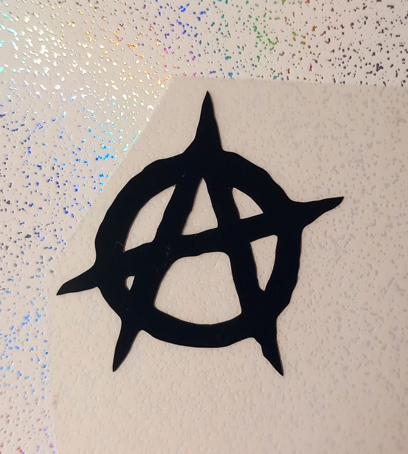 Anarchy Symbol Decal - Etsy