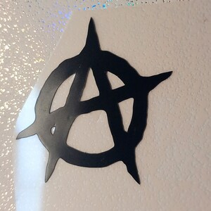 Anarchy Symbol Decal - Etsy