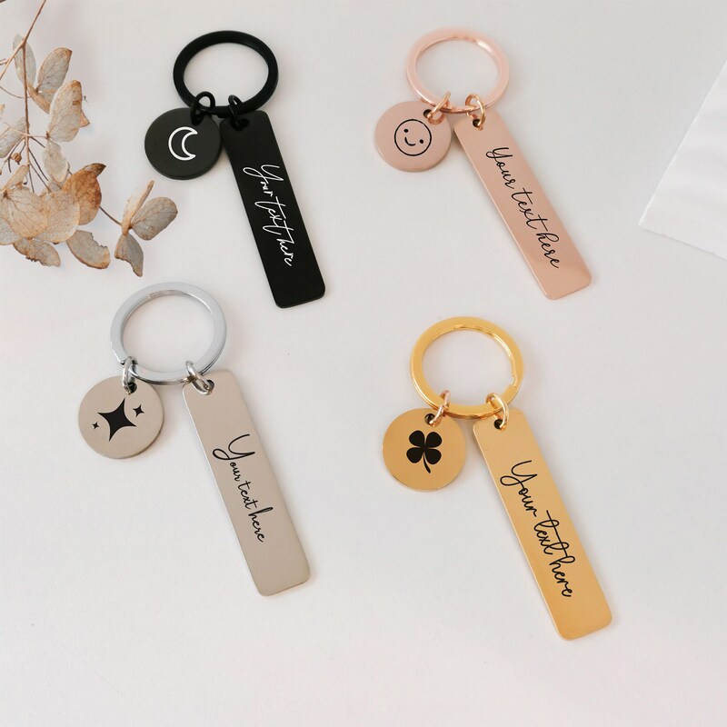 Engraved Keyrings - Etsy