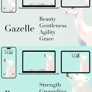Spirit Animals Wallpaper Pack - Etsy