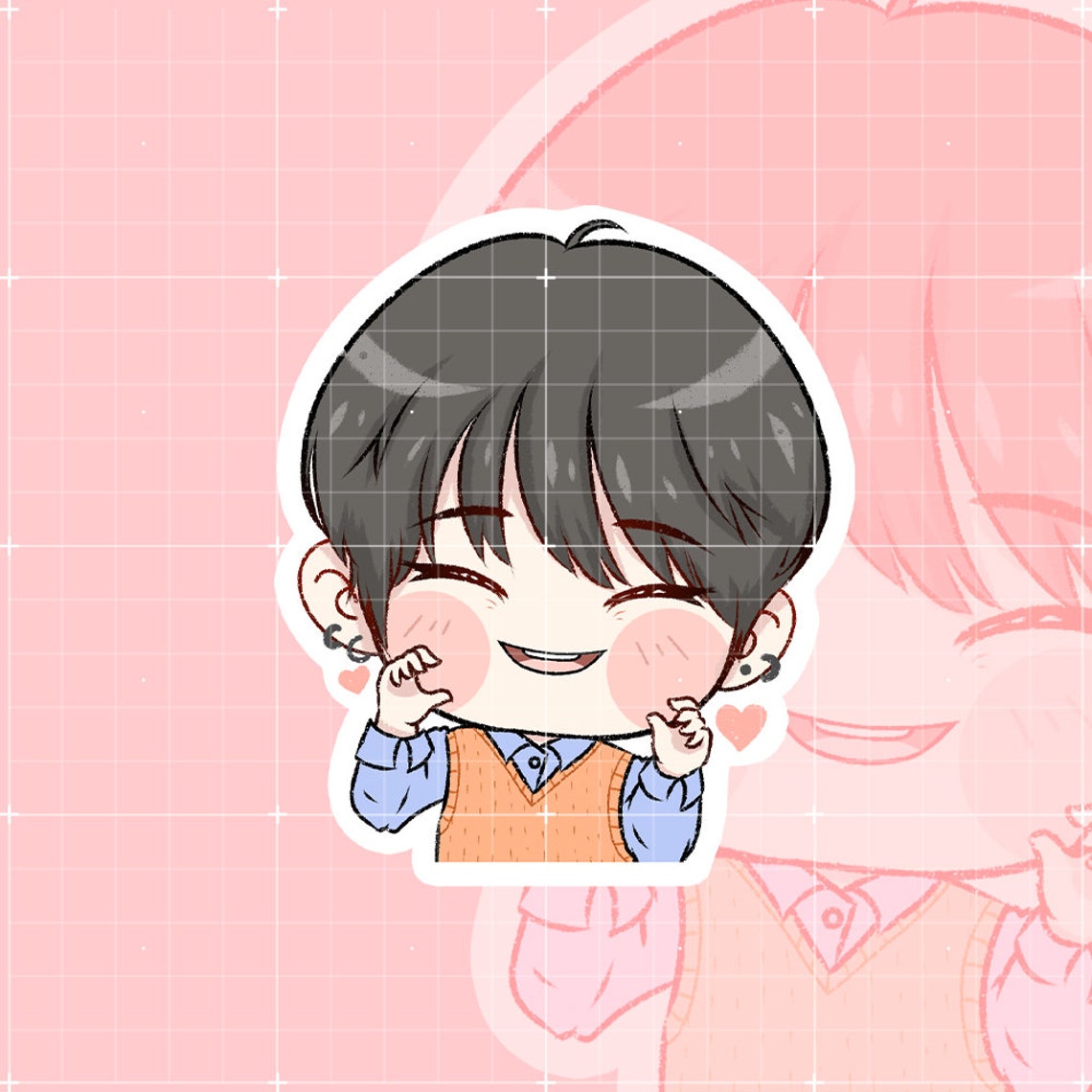 ENHYPEN Kim Sunoo Cute Chibi Art Drawing PNG - Etsy