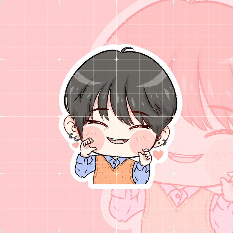 ENHYPEN Kim Sunoo Cute Chibi Art Drawing PNG - Etsy