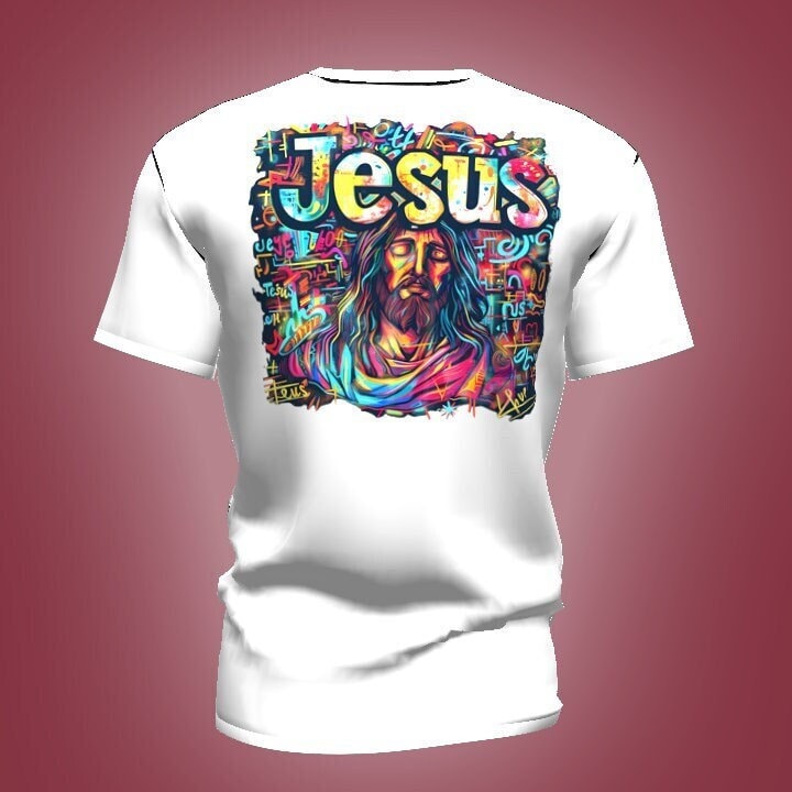 10 Christian Designs With 'jesus' Text PNG, SVG, JPG Instant Download ...