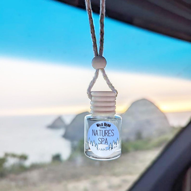 Nature's Spa Car Freshener | Hanging Car Diffuser | Hanging Car Air ...
