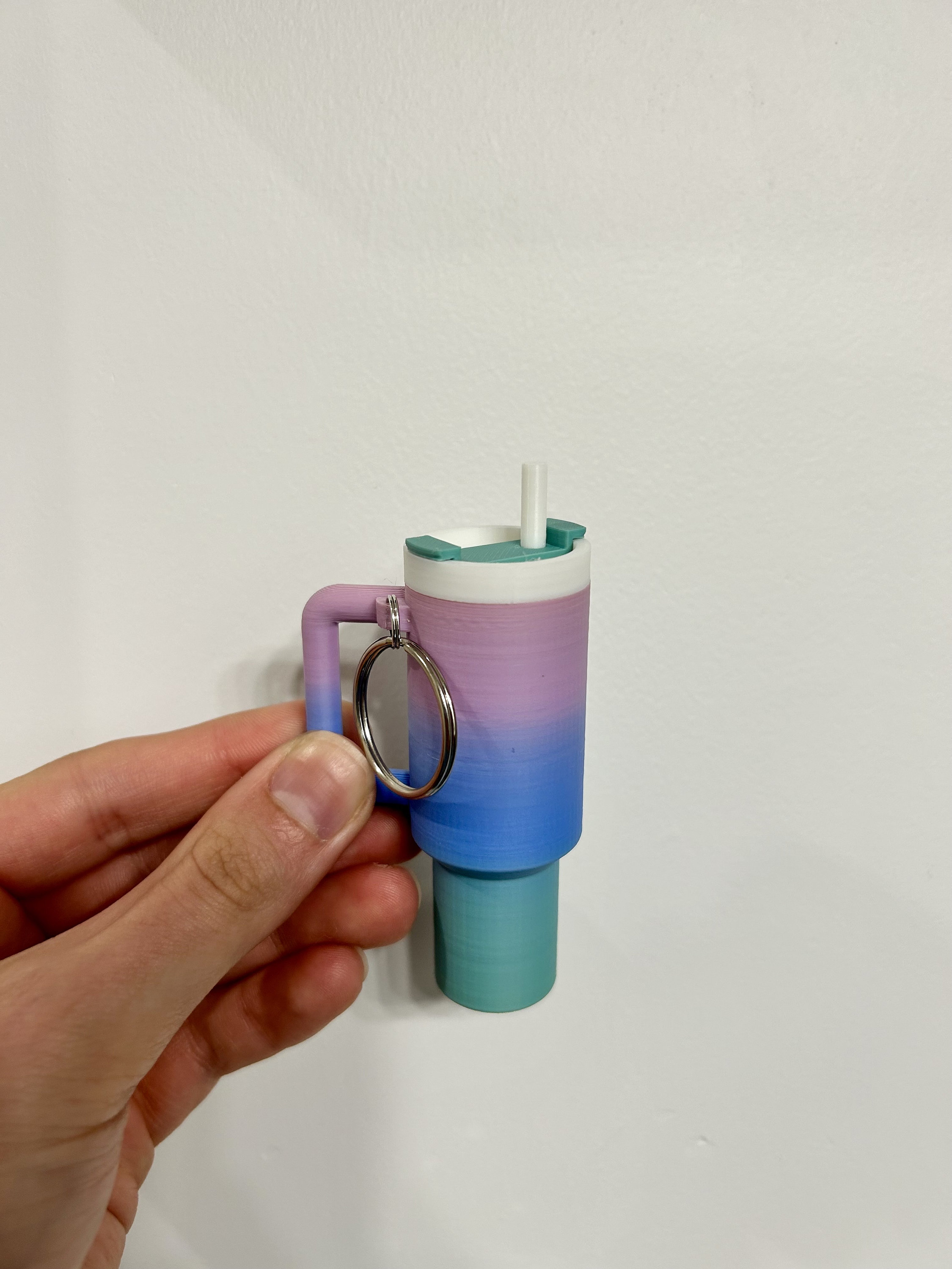 3d Printed Stanley Cup Tumbler Keychain Multiple Colors Available - Etsy