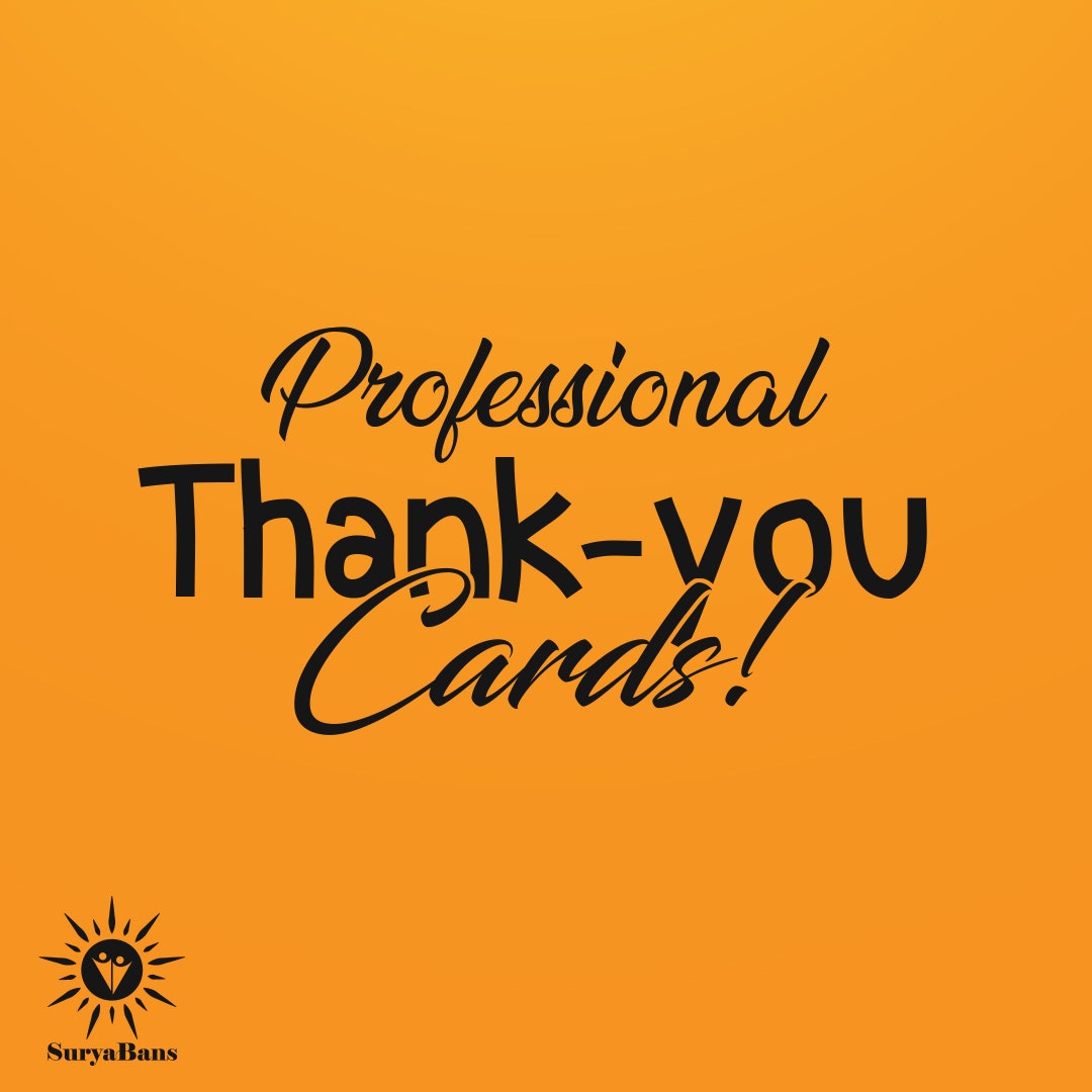 Unique Expressions of Appreciation: Personalized Thank You Cards for ...