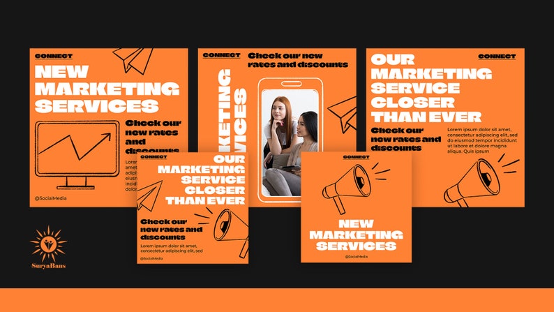 Effortlessly Beautiful: Editable Social Media Templates Available Now ...