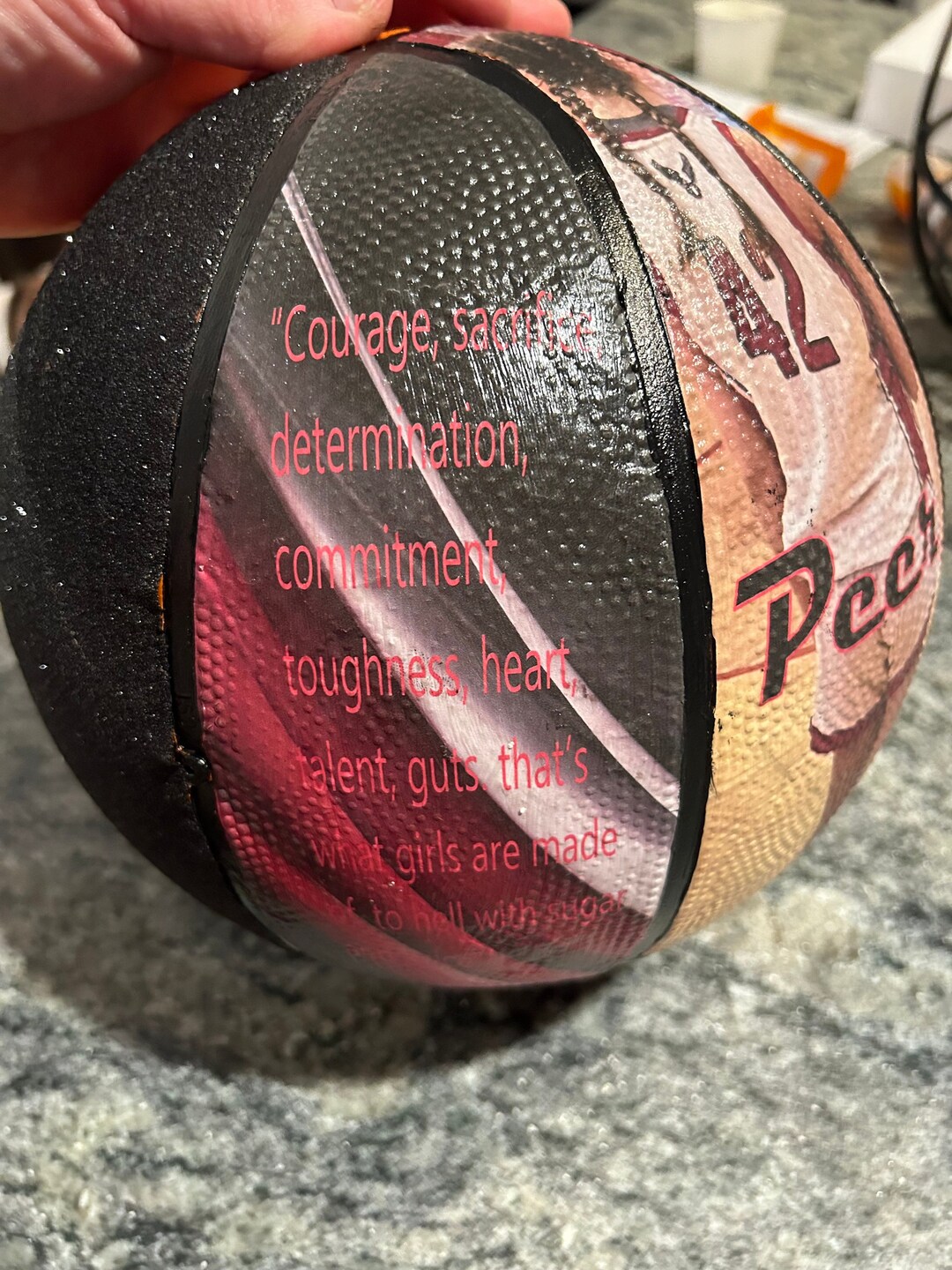 Custom Made Basketballs - Etsy