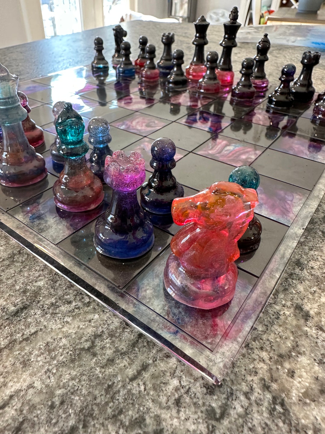Custom Made Chess Sets - Etsy