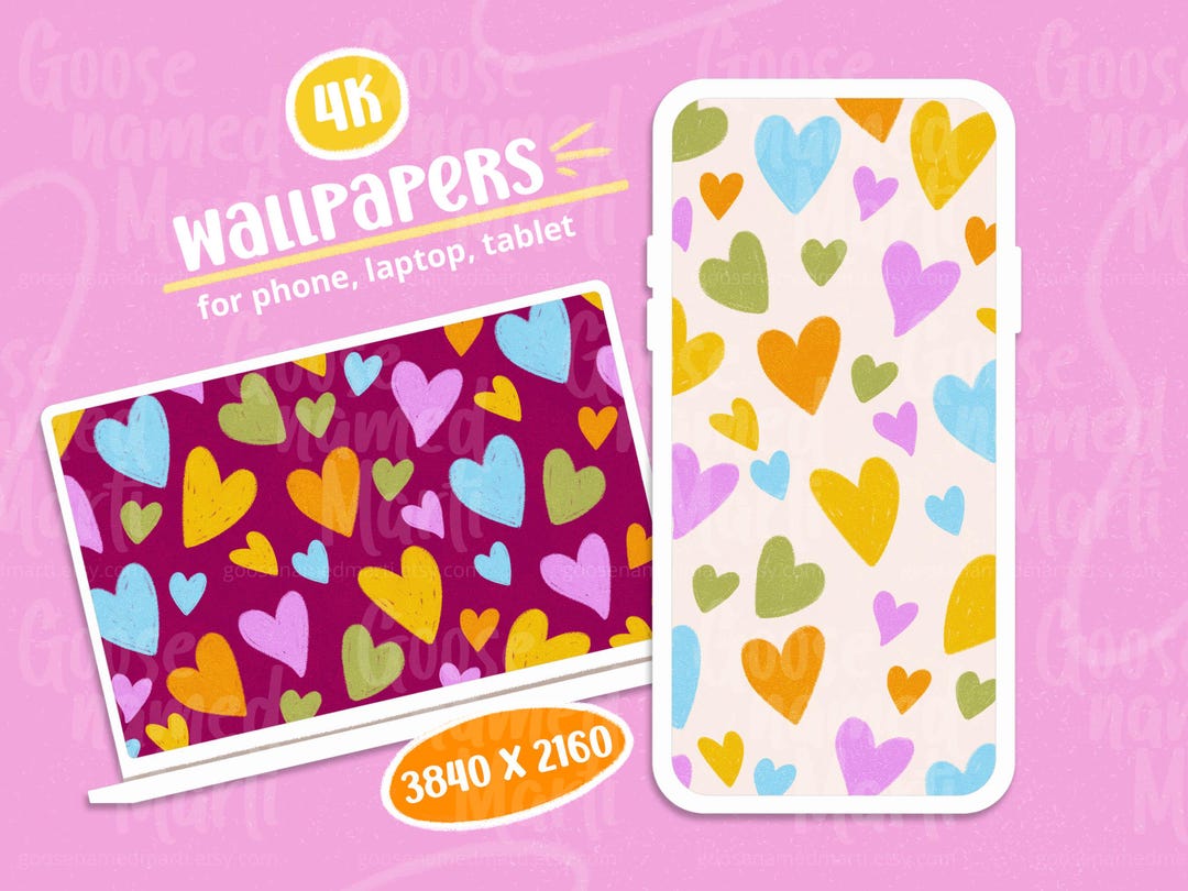 Hearts 4K Wallpapers for Phone, Laptop, Tablet, 4K HD Desktop ...