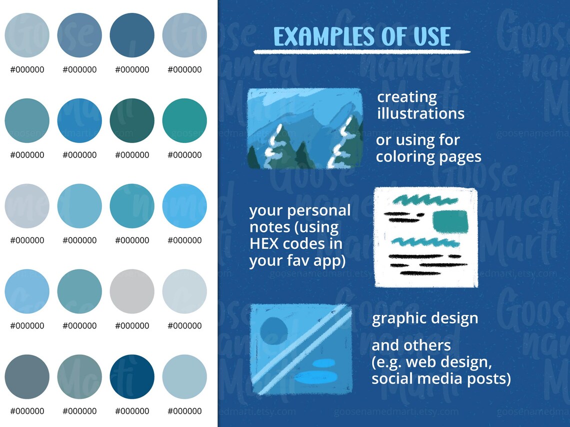 Seasonal Winter Color Palettes, Various Color Schemes, Color Chart, HEX ...