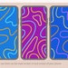 Colorful Lines 4k Wallpapers Phone Laptop, Hand-drawn Background, Lock ...