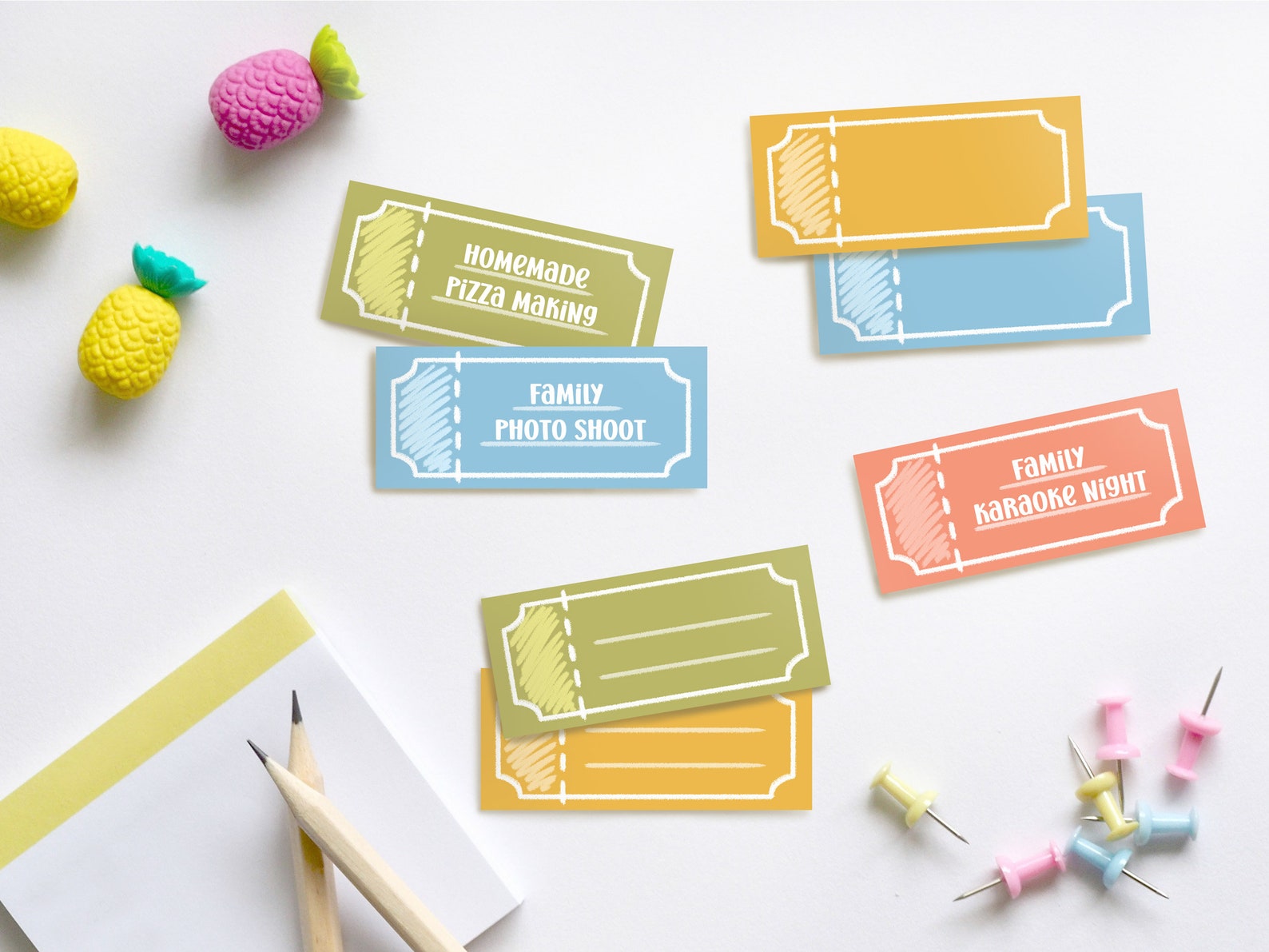 Printable Coupon Book for Family Family Bonding Activities Family Fun ...