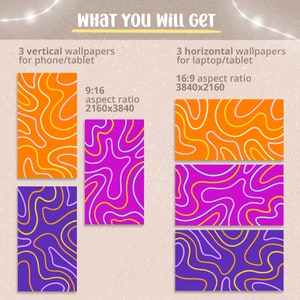 Colorful Lines 4k Wallpapers Phone Laptop, Hand-drawn Background, Lock ...