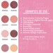 5 Coquette Color Palettes: Soft Color Combinations With HEX Codes (PDF ...