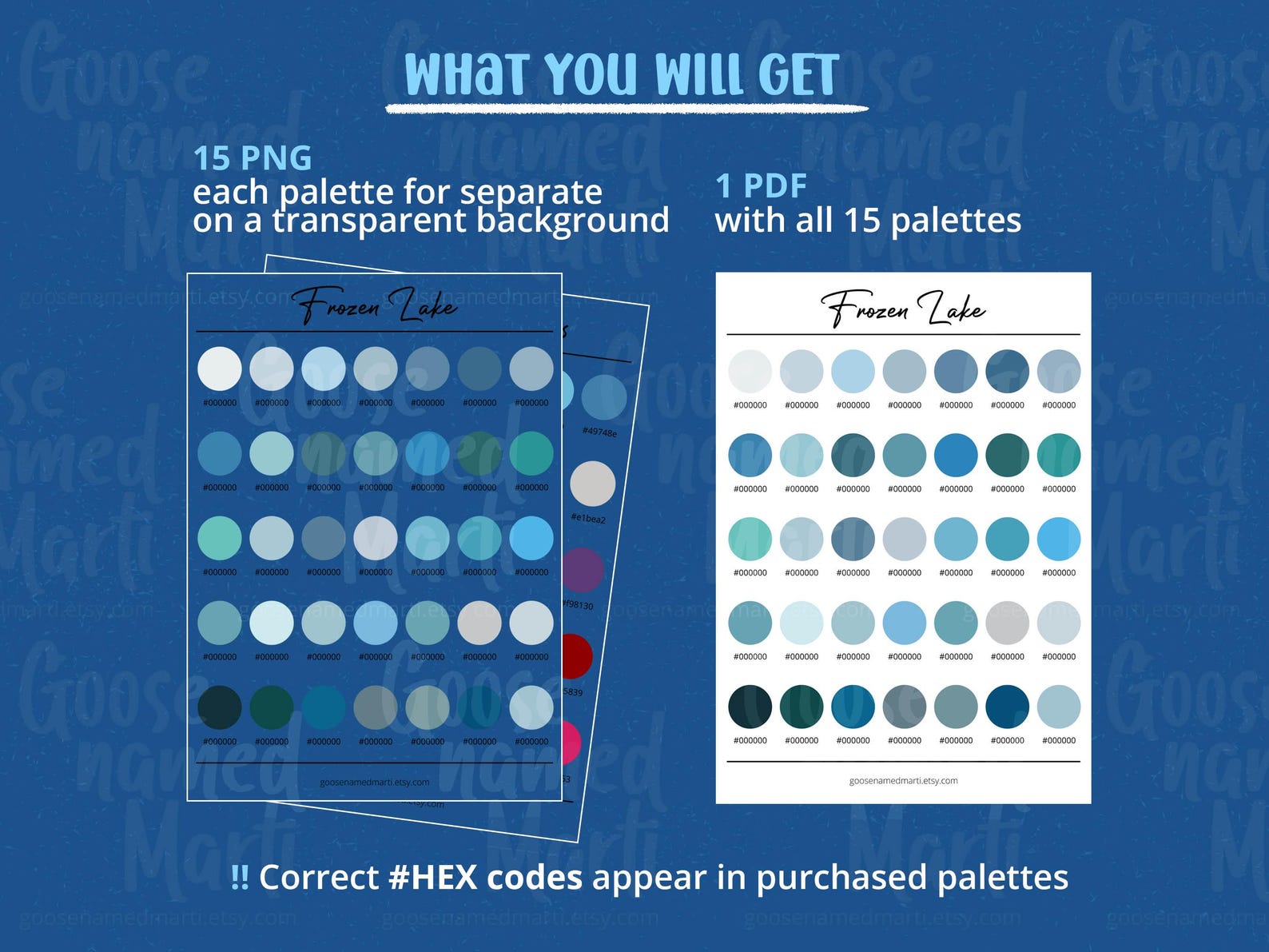 Seasonal Winter Color Palettes, Various Color Schemes, Color Chart, HEX ...