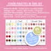 5 Coquette Color Palettes: Soft Color Combinations With HEX Codes (PDF ...