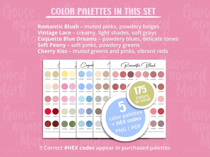 Coquette Color Palette, Hexadecimal Colors, Color Combinations, Hex Codes Chart, Website Color ...