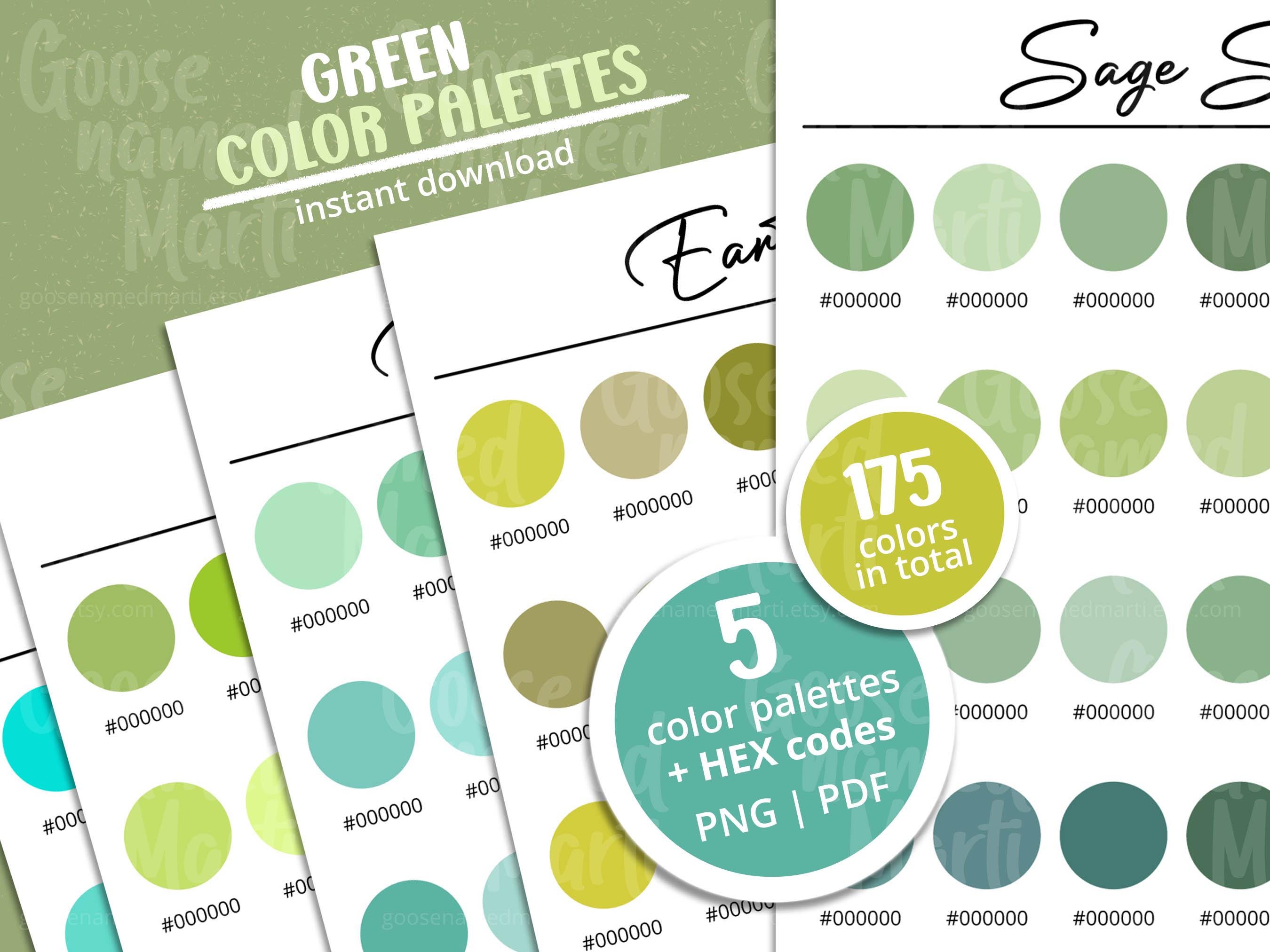 Green Color Palette, Green Color Scheme, Hexadecimal Colors, Teal Color ...