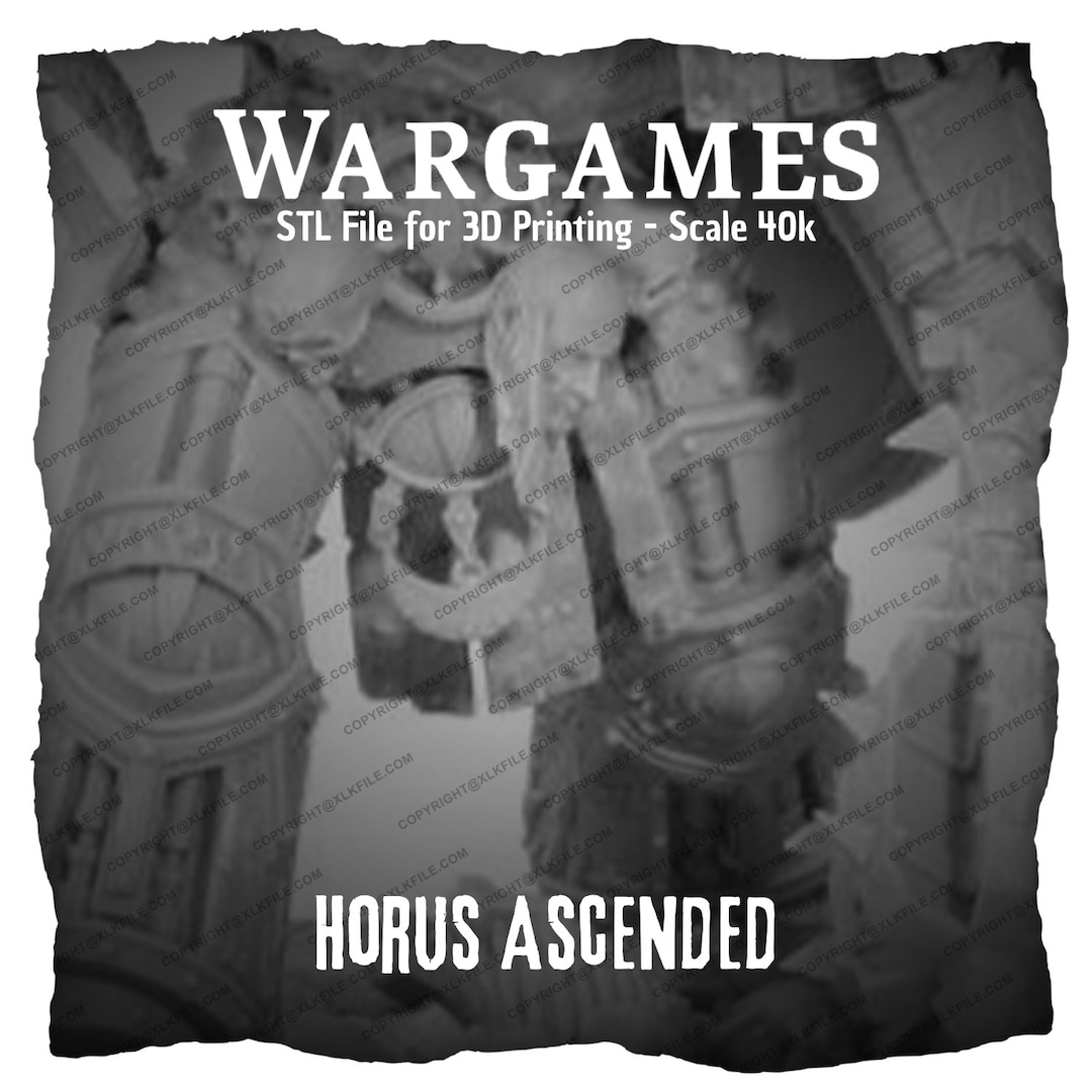 STL File for 3D Printing 40K Scale H.heresy 189 - Etsy