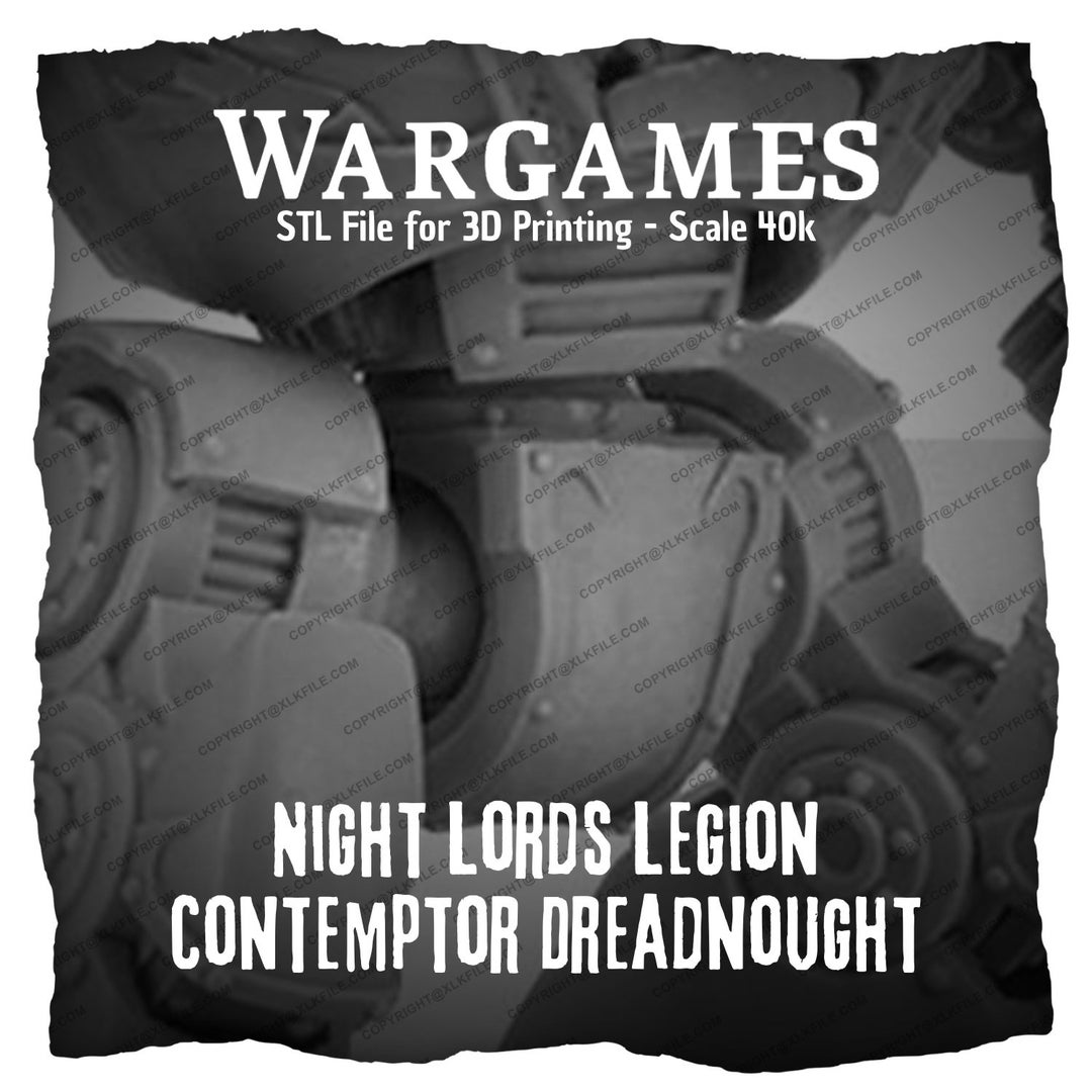 STL File for 3D Printing 40K Scale H.heresy 187 - Etsy
