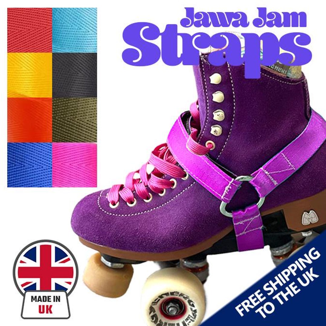 Handmade Roller Skate Jam Straps: Heel Lock, Enhanced Stability - Etsy