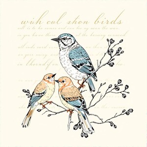 Vintage Bird Clip Art Hand-drawn Bird Illustration Nature-inspired Bird ...