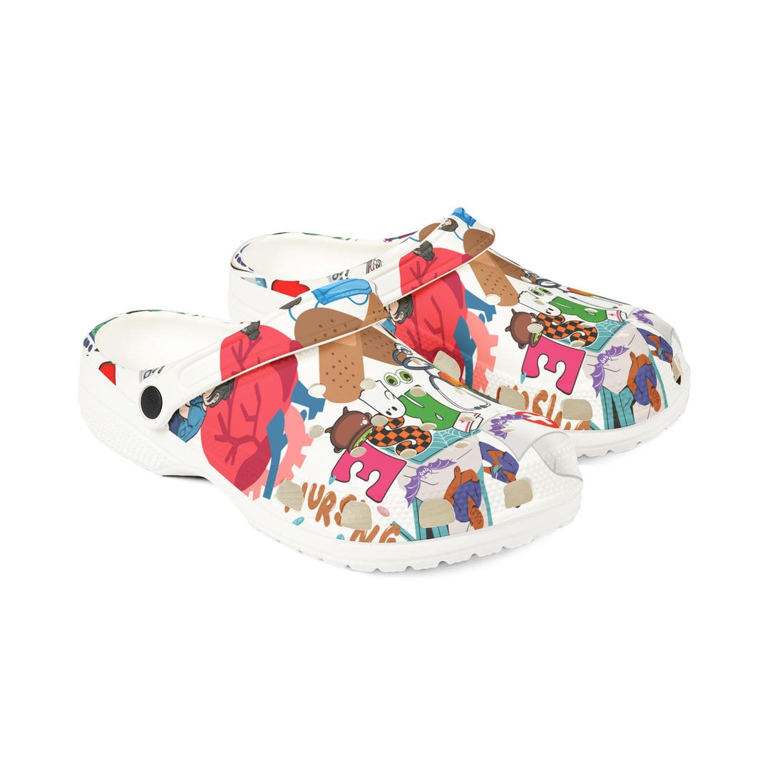 Nurse Shoes, Comfortable EVA Foam Rubber Shoes for Healthcare Workers ...