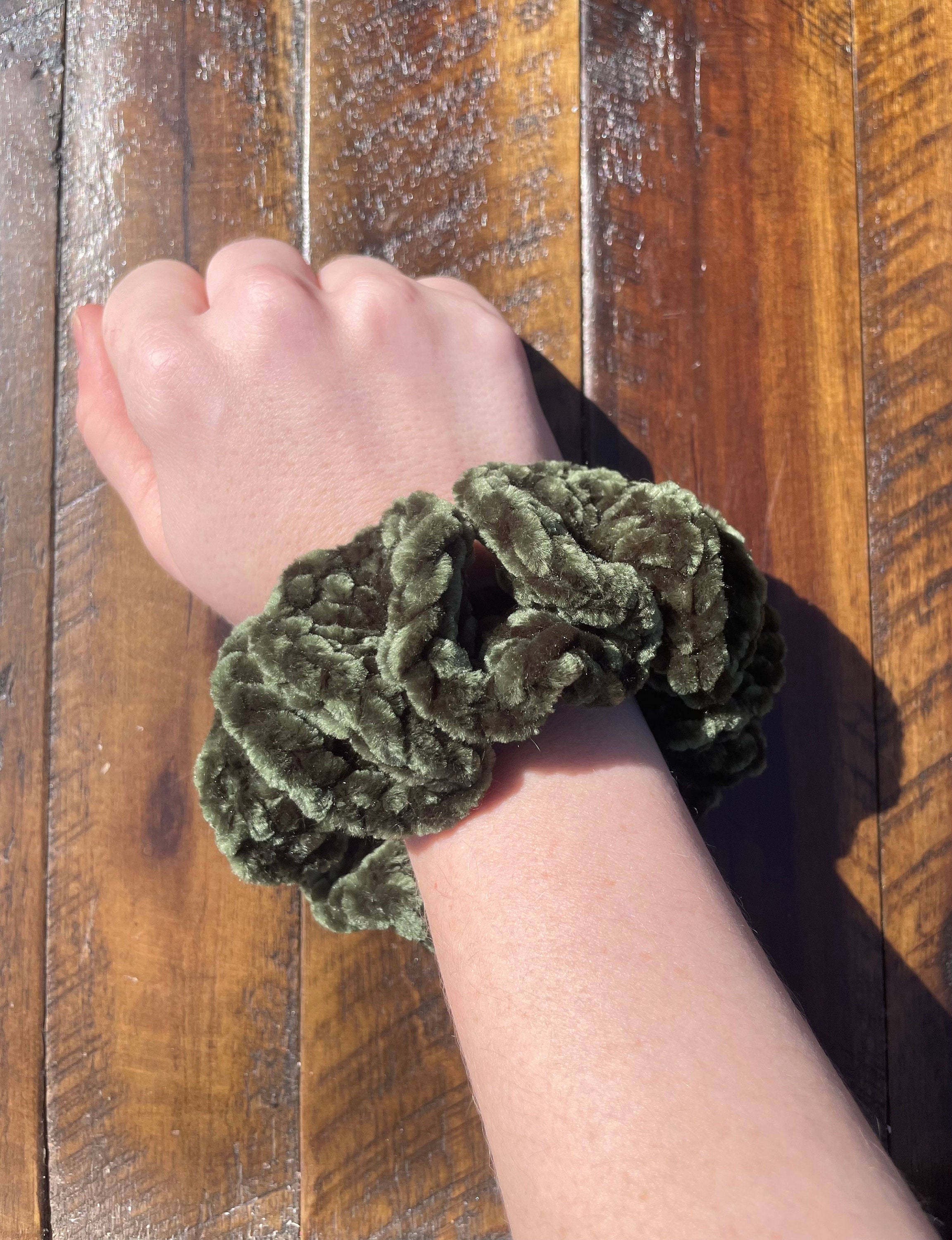 Taylor/swiftie Eras Scrunchies • Handmade Crochet Velvet Scrunchies ...